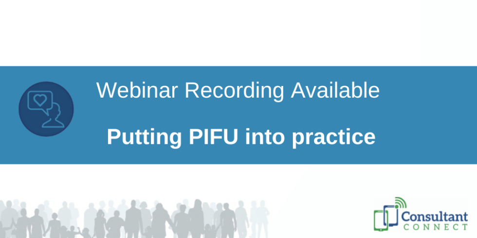 Patient Initiated Follow Up (PIFU)